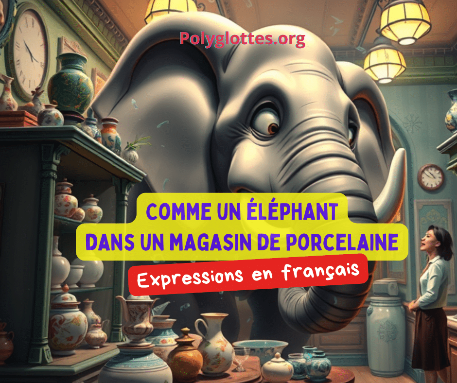 Comme un éléphant dans un magasin de porcelaine : qu'est-ce que ça veut ...
