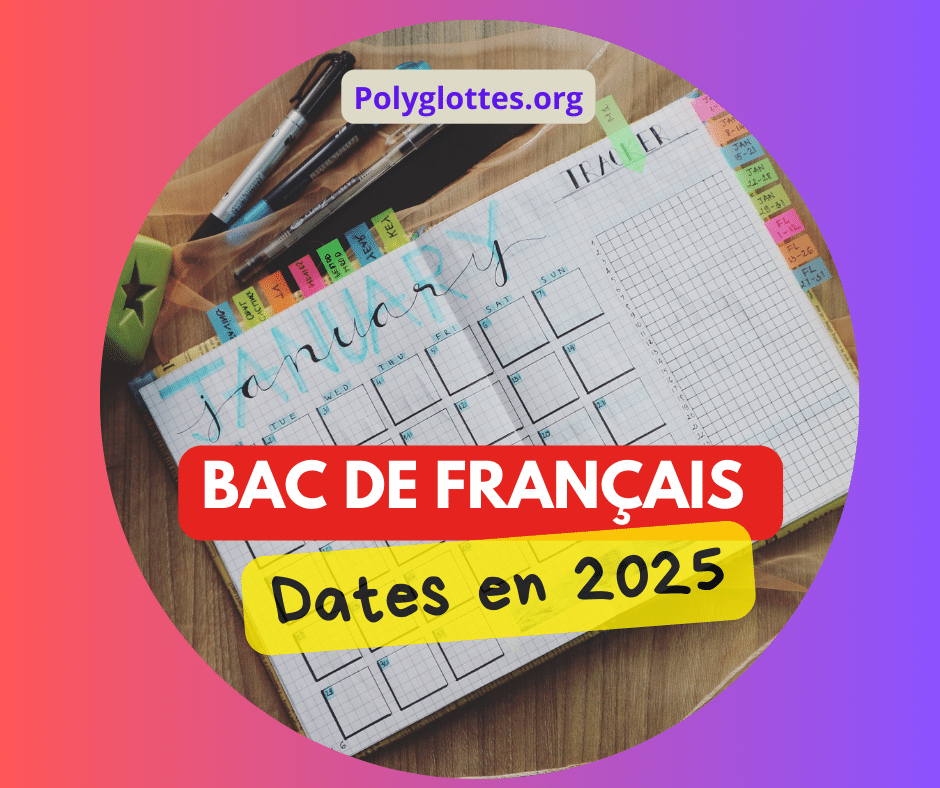 Bac de français 2025 : les dates