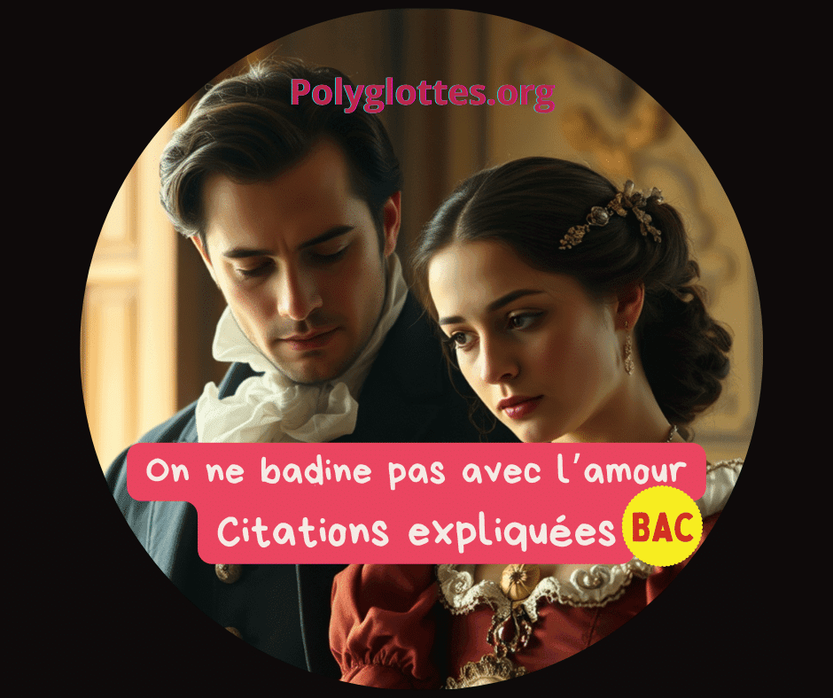 42 citations On ne badine pas avec l'amour, Alfred de Musset - Bac de ...